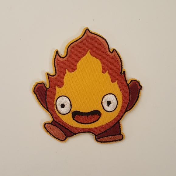 Accessories | 315 Calcifer Fire Demon Iron On Patch | Poshmark